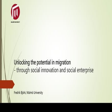 Social Innovation and public participation | PPTX
