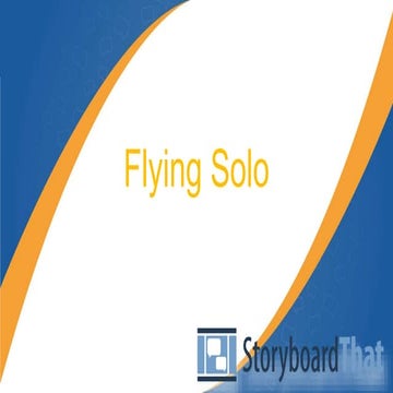 Flying solo story | PPTX