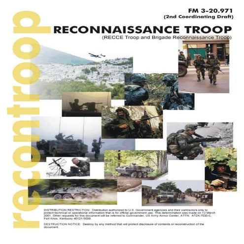 Fm 3-20.97 the-recce_and_brt_troop_draft | PDF