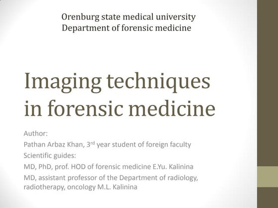 Forensic radiography | PPTX | Dental Health | Diseases and Conditions