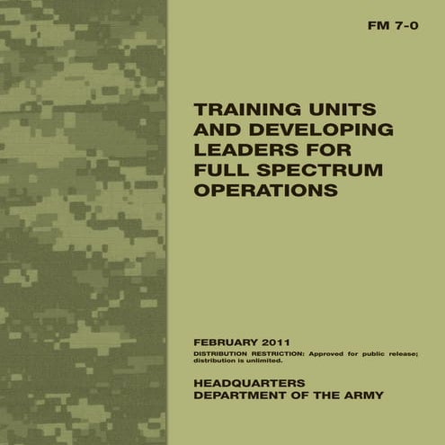 Army Training Management | PPTX
