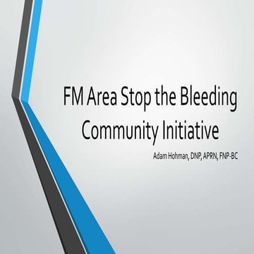 Hartford Consensus iii Implementation of Bleeding Control | PDF