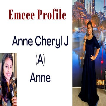 Chennai Female Emcee Kani Profile Managed by Chennai Event Emcees and ...