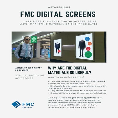 Fmc digital screens, October 2021 | PDF
