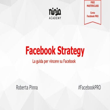 Facebook - Webinar gratuito | PPT
