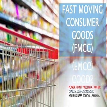 Fmcg | PPTX