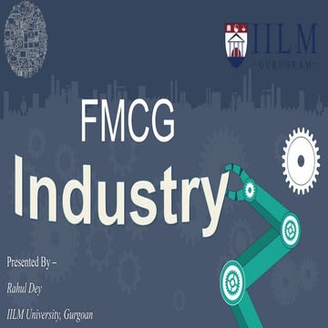 Fmcg marico-cdp | PPTX