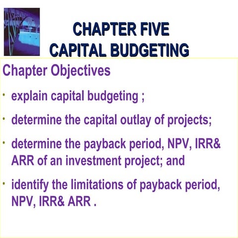 Fm chapter five | PPT