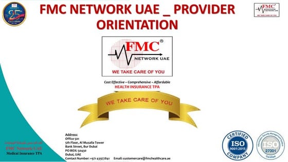 Provider training_2nd _Addendum 41 to DOH Claims & Adjudication Rules (1).pptx | Medical Health