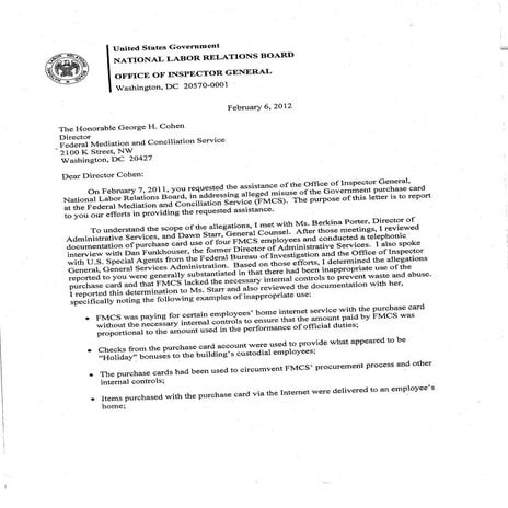 Fmcs docs, Attachment 1 to George Cohen Analysis Article | PDF