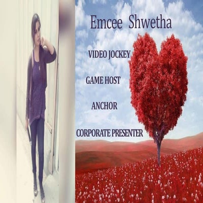 FEMALE EMCEE SHWETHA | PPT