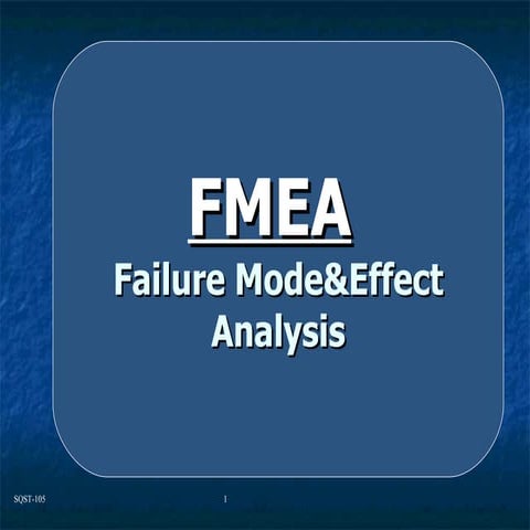 DESIGN FMEA TRAINING FOR LITENS AUTOMOTIVE | PDF