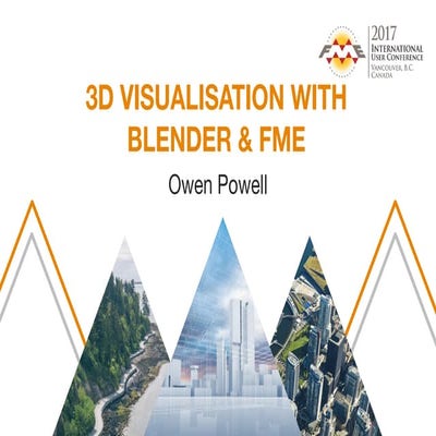 3D Visualisation with Blender & FME | PDF