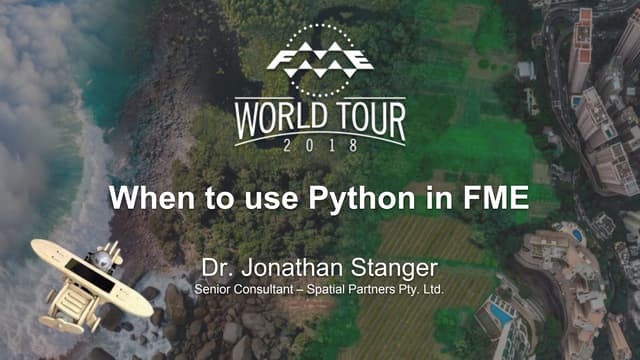 When To Use Python In Fme Ppt