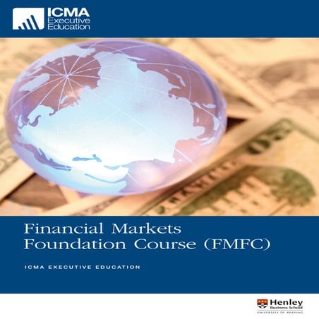 Financial Markets Foundation Course (FMFC) | PDF