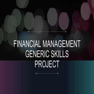 FM GENERIC SKILLS PROJECT SEM 3.pdf..... | PPT