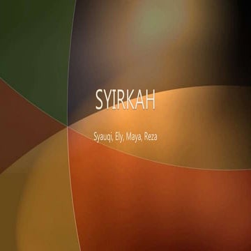 Syirkah | PPT