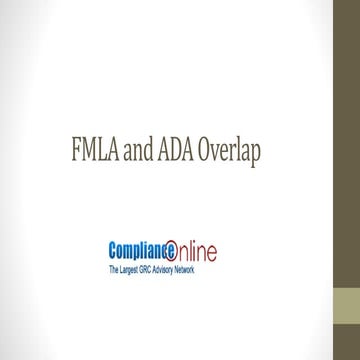 Fmla ada overlap | PPTX
