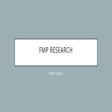 Fmp.research | PPTX