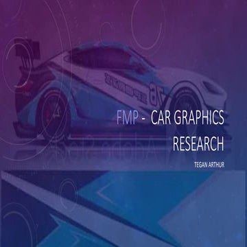 Fmp - car graphics research updated | PPT