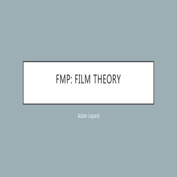 film theory | PPT