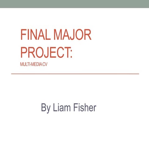 FMP - pitch presentation | PPTX