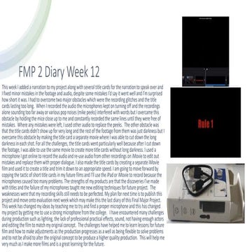 FMP 2 Diary Week 12.pptx