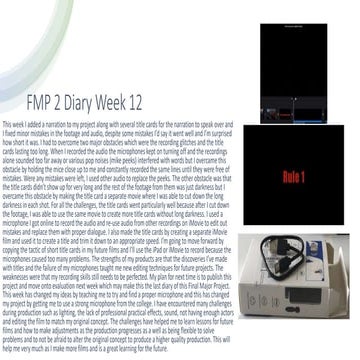 FMP 2 Diary Week 1.pptx