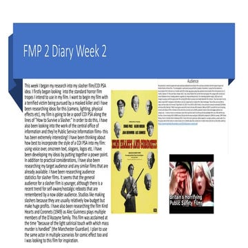 FMP 2 Diary Week 2.pptx