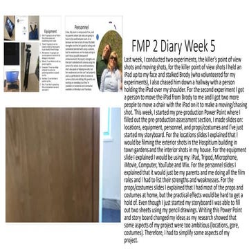 FMP 2 Diary Week 5.pptx