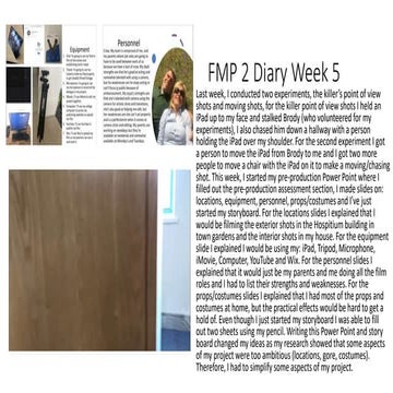 FMP 2 Diary Week 5.pptx