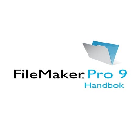 FileMaker Pro 9 Advanced - Handbok på svenska | PDF