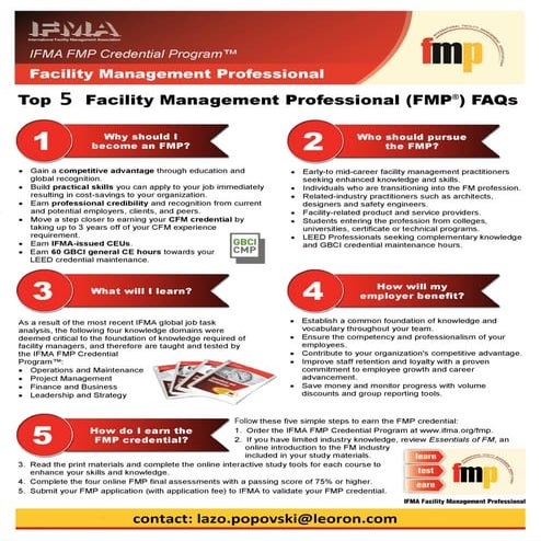 FMP Facility management professional faq | PDF