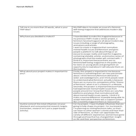 Statement of intent media new | DOCX