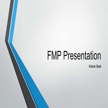 Fmp presentation | PPT