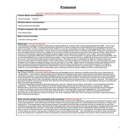 Fmp proposal 2020 (charlie watson) | DOCX