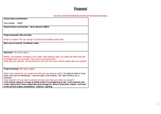 Creative Final Project Options | PDF