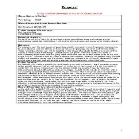 Fmp proposal 2020 | DOCX