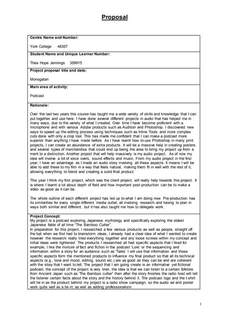 Project Proposal "Fence" | PDF