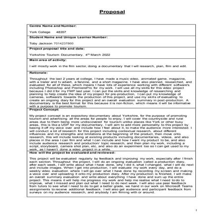 Proposal template | DOCX