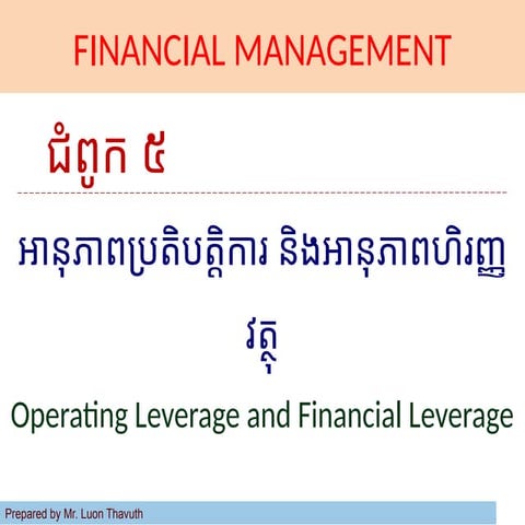 FM Operation Leverage ppt unicod for teaching ch5.pptx