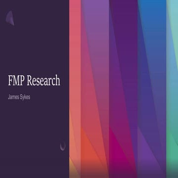 Fmp research finished.. (2) | PPT