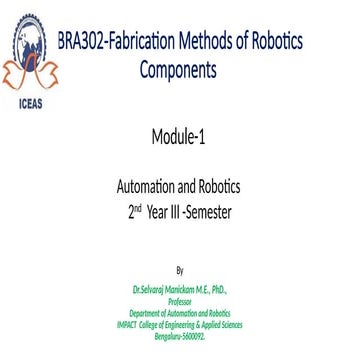 Robotics component Fabrication methods.pptx