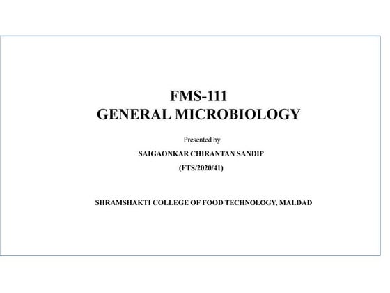 Introduction, history and scope of microbiology | PPTX | Biological Sciences | Science