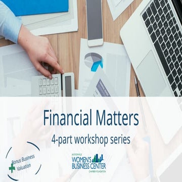 Financial Matters - Session 2 - Financial Reports | PPTX