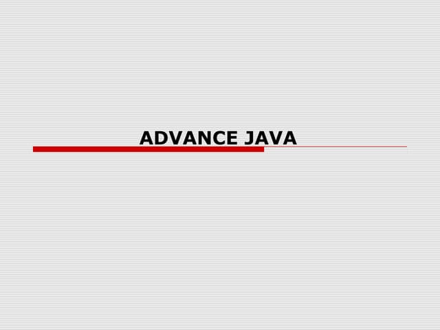 java swing programming | PPT java swing programming | PPT