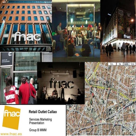 Services Marketing - FNAC Madrid | PPTX
