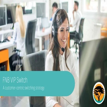 FNB - VIP Switch - Insurer Innovation Award 2022 | PPT
