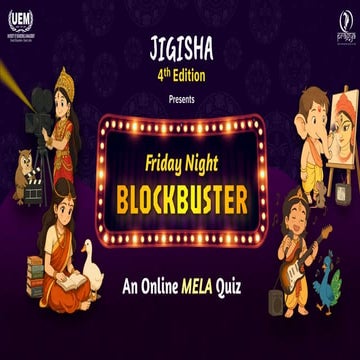 Friday Night Blockbuster 2025 - Online MELA Quiz Final - Jigisha 4.0 | PDF