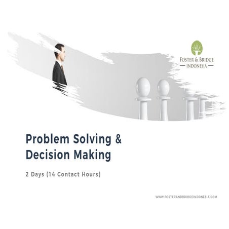 Problem Solving & Decision Making | PPT